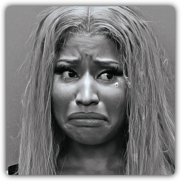 Nicki Minaj Mugshot Sticker – Madcap & Co