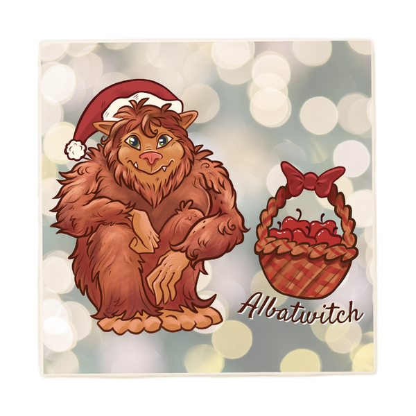 Albatwitch Cryptid Holiday Coaster – Madcap & Co