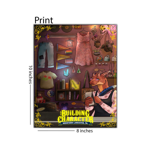 Building Character Fantasy Shopkeeper 8x10 Print – Madcap & Co