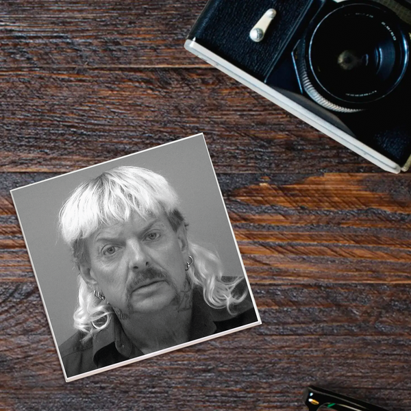 Joe Exotic Mugshot Coaster – Madcap & Co