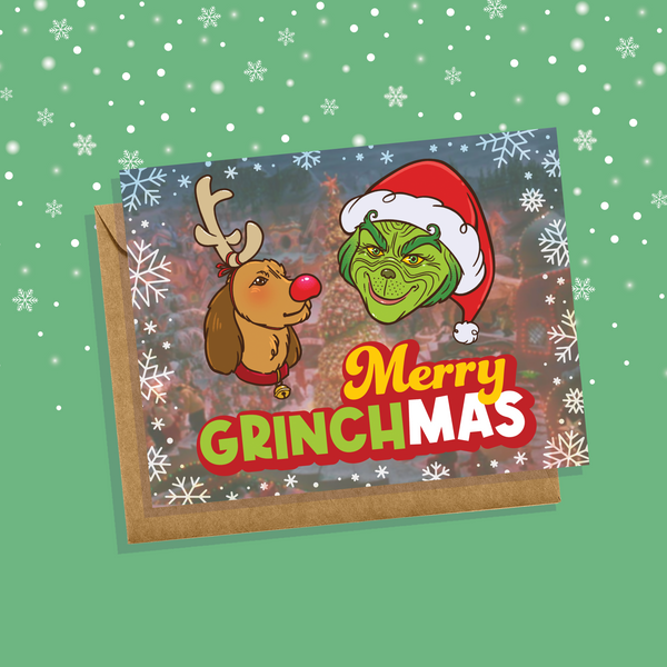 Merry Grinchmas Christmas/Holiday Card – Madcap & Co