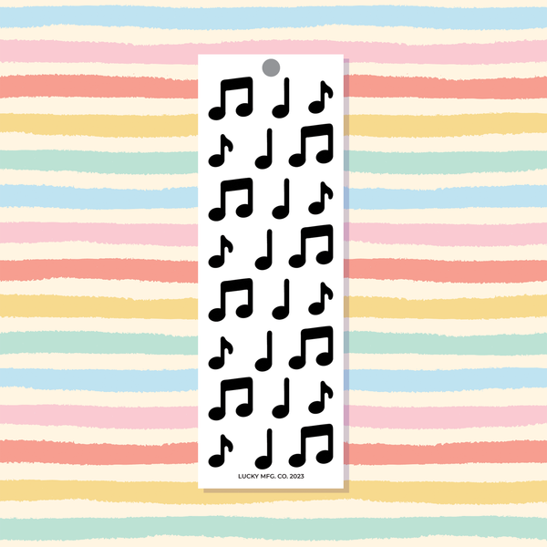 Music Notes Vinyl Sticker Strip – Madcap & Co