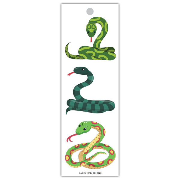 Green Snakes Vinyl Sticker Strip – Madcap & Co