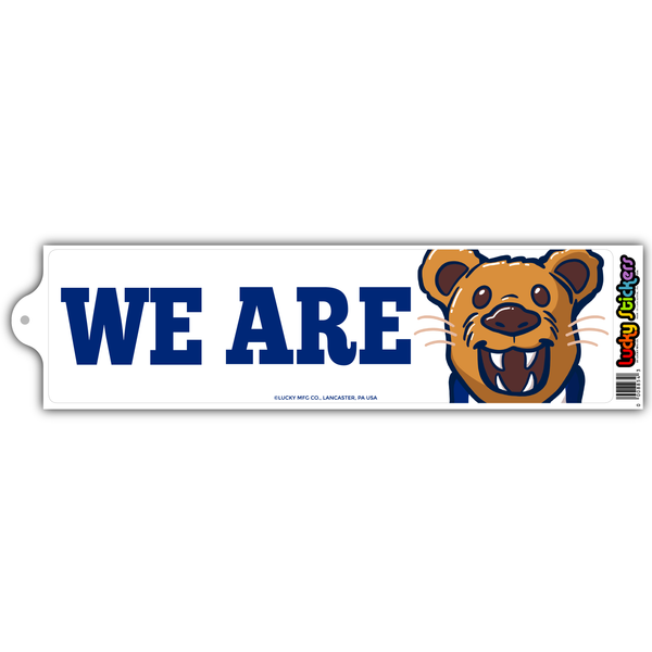We Are Penn State PSU Nittany Lion Mascot Vinyl Bumper Sticker – Madcap ...