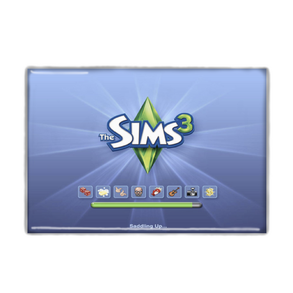 The Sims 3 Game Start Screen Magnet – Madcap & Co