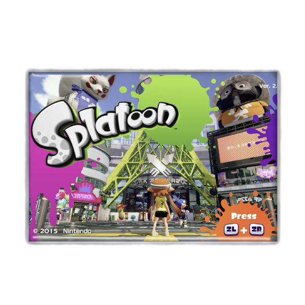 Splatoon Game Start Screen Magnet – Madcap & Co