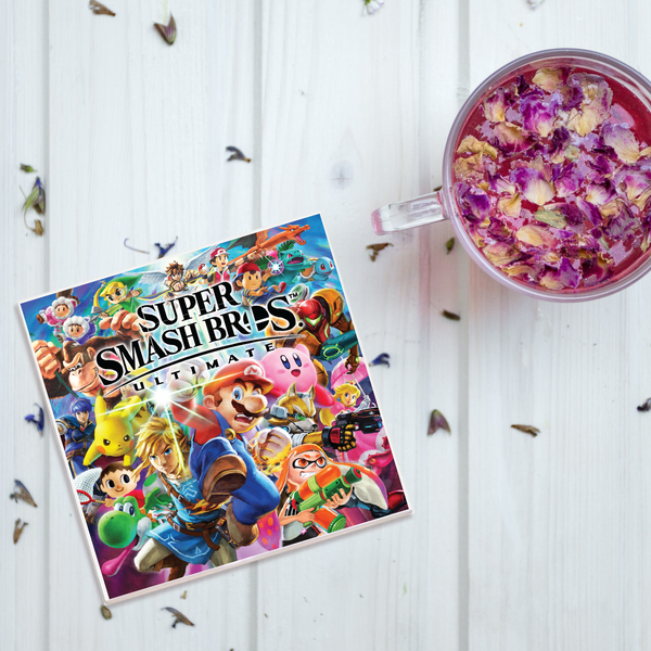 Super Smash Bros Ultimate Video Game Coaster – Madcap & Co