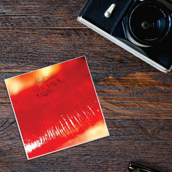 The Cure Kiss Me Kiss Me Kiss Me Album Coaster – Madcap & Co