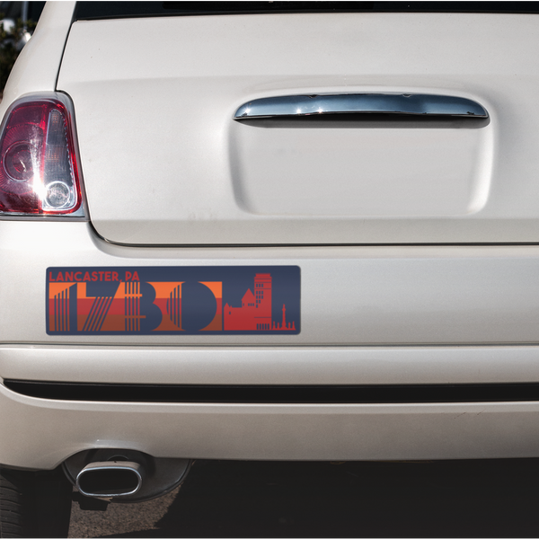 Lancaster, PA Central Market 1730 Bumper Sticker – Madcap & Co