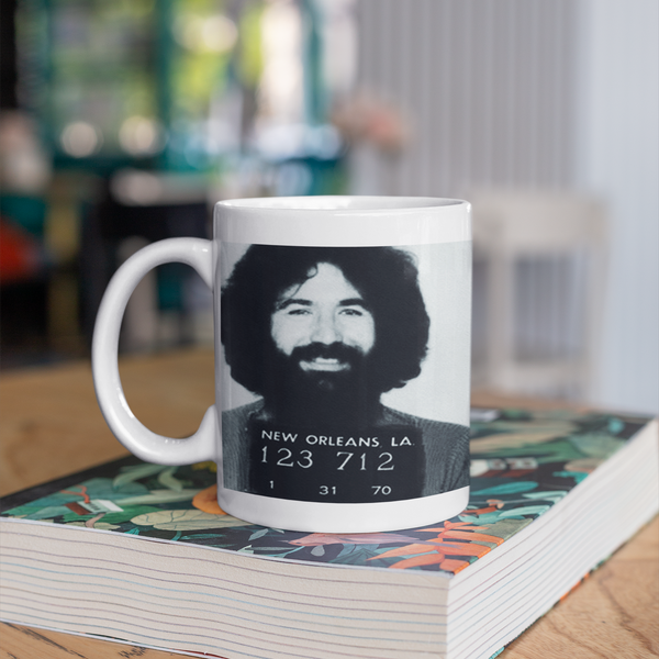 Jerry Garcia Mugshot Mug – Madcap & Co