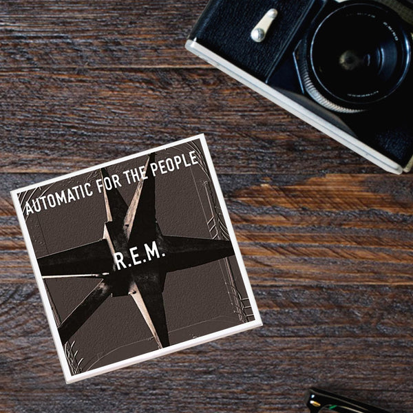 R.E.M. Automatic for the People Album Coaster – Madcap & Co