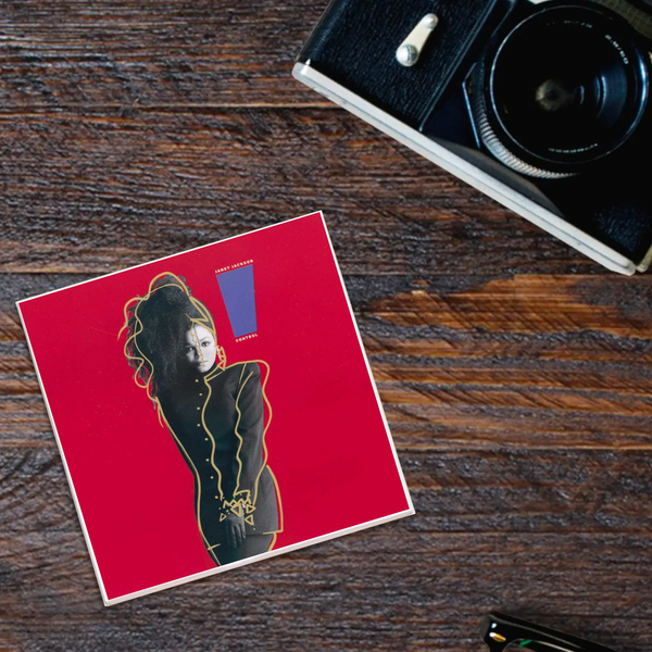 Janet Jackson Control Album Coaster – Madcap & Co