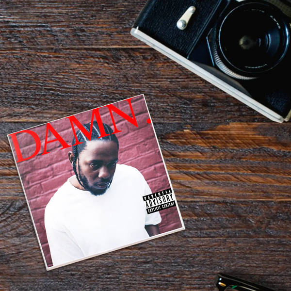 Kendrick Lamar Damn Album Coaster – Madcap & Co