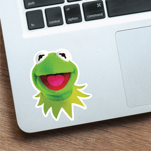Kermit Celebrity Head Vinyl Sticker - Muppets – Madcap & Co