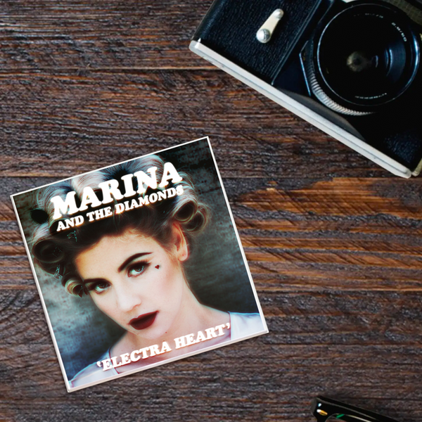 Marina and the Diamonds Electra Heart Album Coaster – Madcap & Co