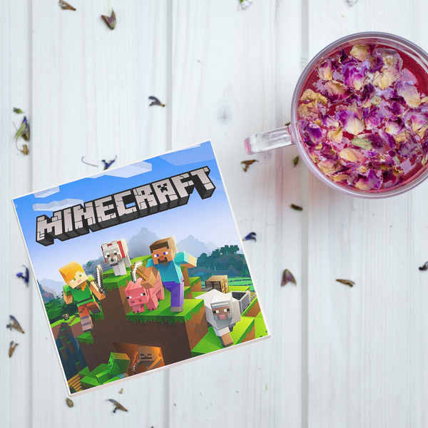 Minecraft Video Game Coaster – Madcap & Co