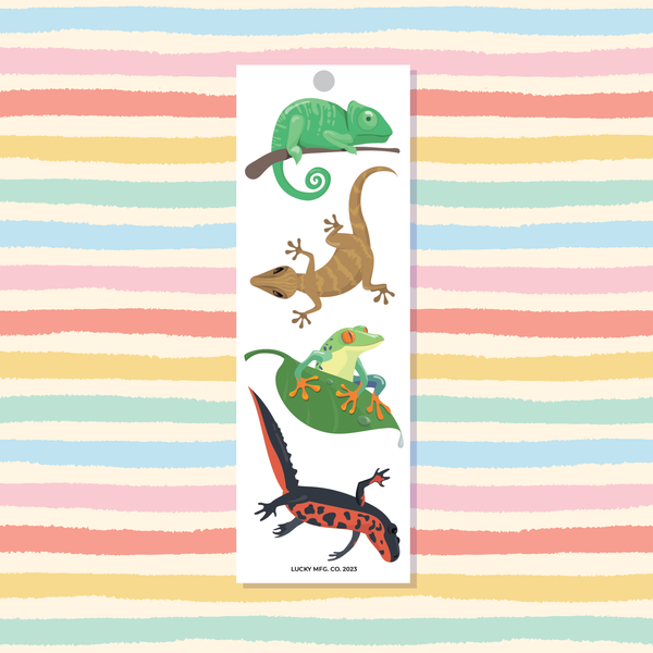 Reptiles - Chameleon & Friends Vinyl Sticker Strip – Madcap & Co