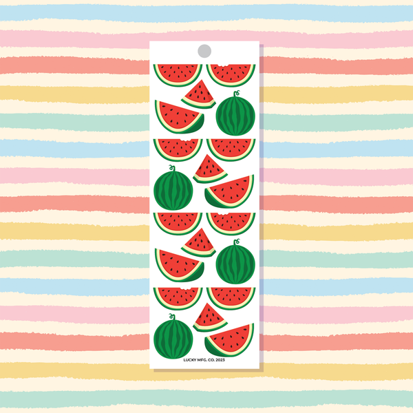 Watermelons Vinyl Sticker Strip – Madcap & Co