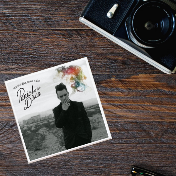 Panic! at the Disco "Too Weird to Live, Too Rare to Die" Album Coaster ...