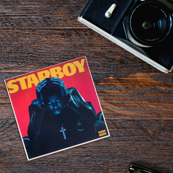 The Weeknd 'Starboy' Album Coaster – Madcap & Co