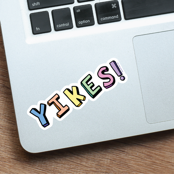 Yikes! Vinyl Sticker – Madcap & Co