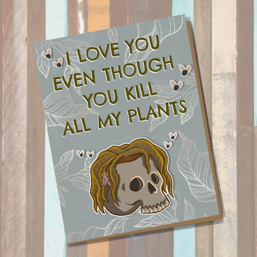 Plant Killer Memes Cat Plant Killer Funny Birthday Cards For Plant