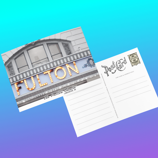 Lancaster, PA Fulton Theatre Postcard – Madcap & Co