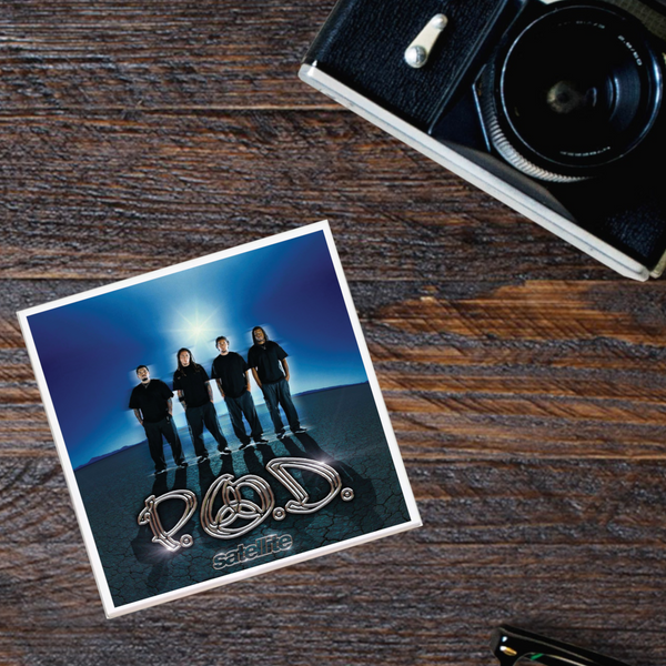P.O.D. 'Satellite' Album Coaster – Madcap & Co