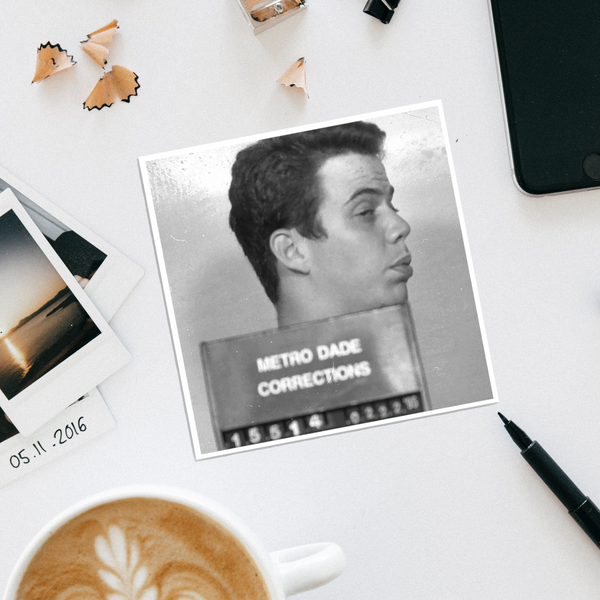 Steve-O Mugshot Coaster – Madcap & Co