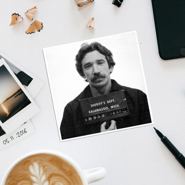 Tim Allen Mugshot Coaster – Madcap & Co